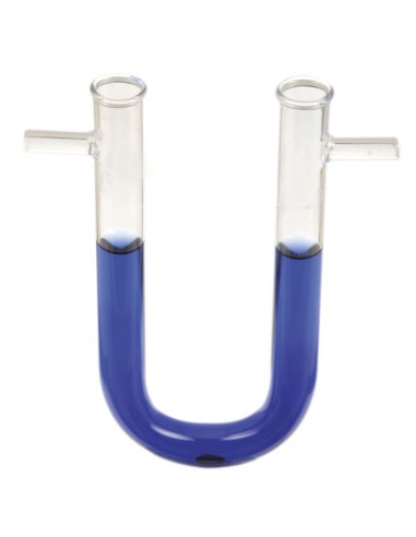 Absorption Tube 125x15 Glass U+ Side arms (Pk2)