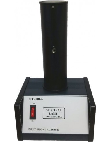 Spectral Lamp Power Supply with Lamp Holder