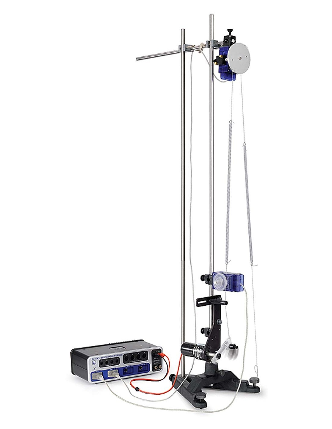 Driven Damped Harmonic Oscillations Experiment